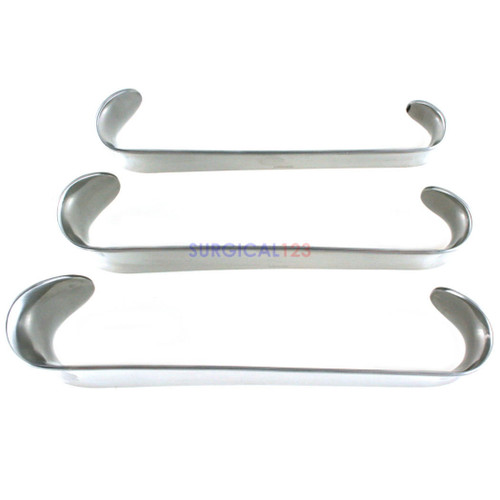 Roux Retractor Double End Solid Blades | Surgical123.com