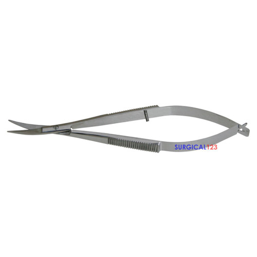 Push Snips Scissors Curved Sharp-Sharp Points|Surgical123