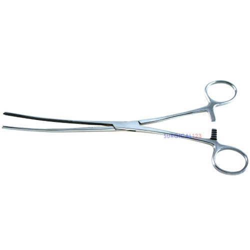 Doyen Forceps Curved Jaws with Longitudinal Serrations