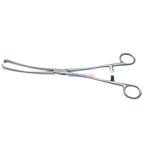 Teale Vulsellum Forceps Curved Sideways - SURGICAL123.COM