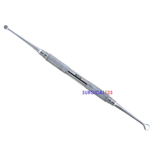 Molt #2/4 Bone Curette Double End Medium/Large Spoon - SURGICAL123.COM