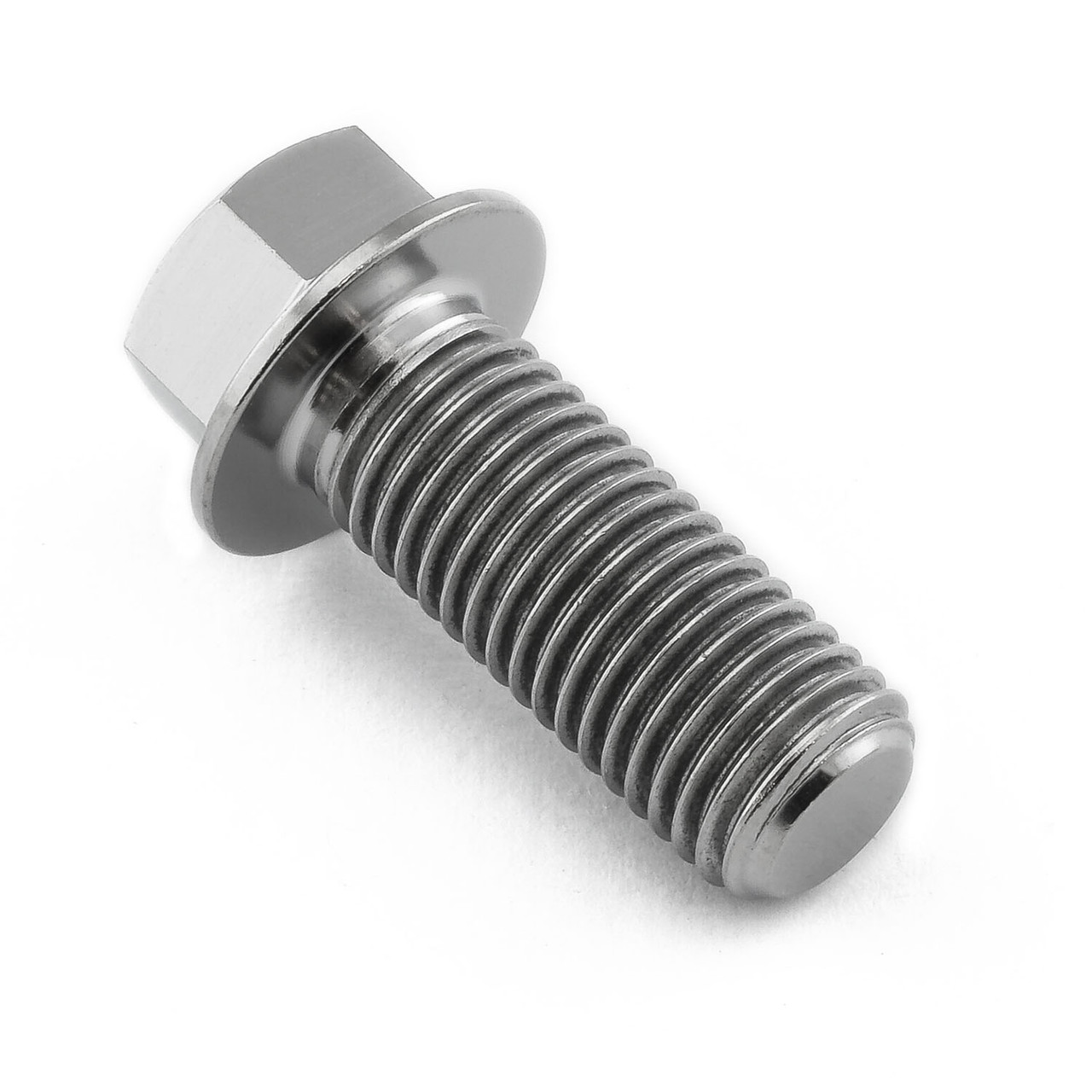 Titanium Flanged Hex Head Bolt M10x(1.25mm)x25mm | Pro-Bolt