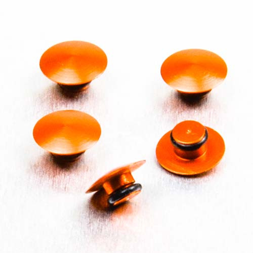 Aluminium Button Insert M5 (Fits 4mm AK) Pack x5 | Pro-Bolt