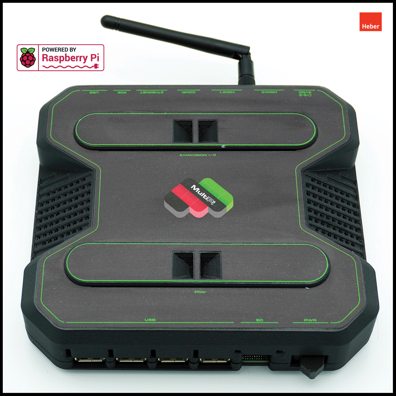 MiSTer Multisystem2 FPGA Digital Console system - Black enclosure