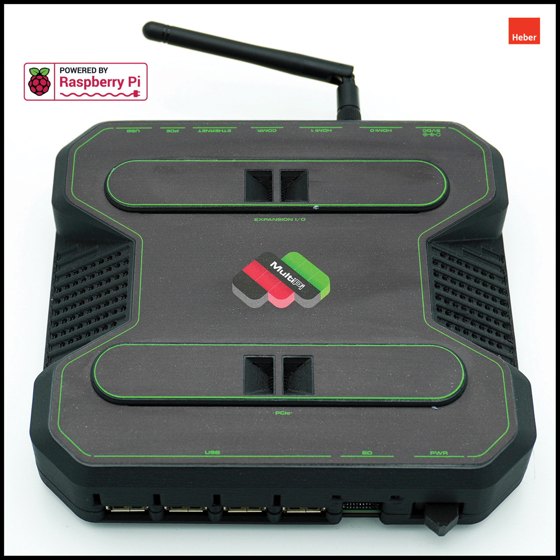 MiSTer Multisystem2 FPGA Digital Console system - Black enclosure