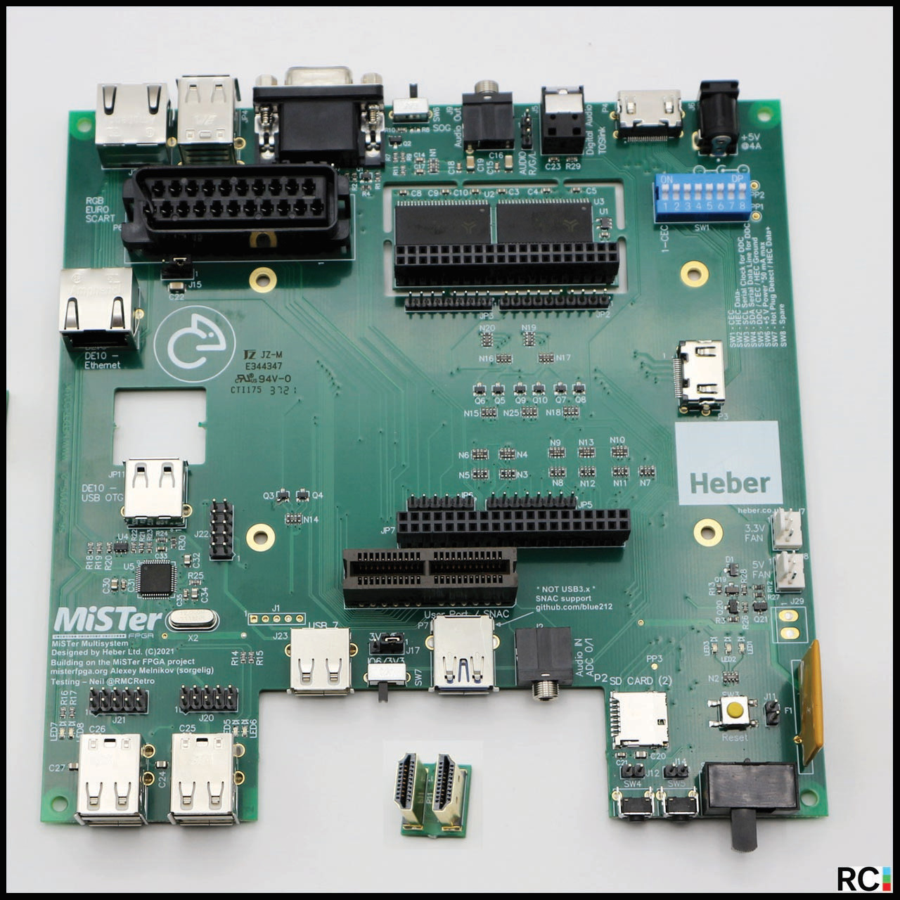 MiSTer Multisystem FPGA Console bundle in Black enclosure