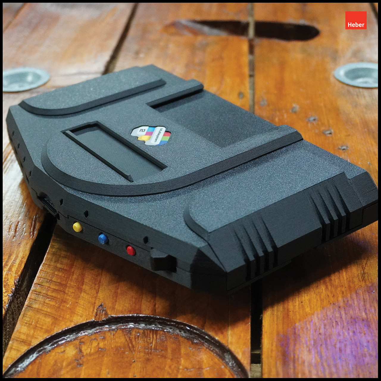 MiSTer Multisystem2 FPGA Analogue Console system - Black enclosure