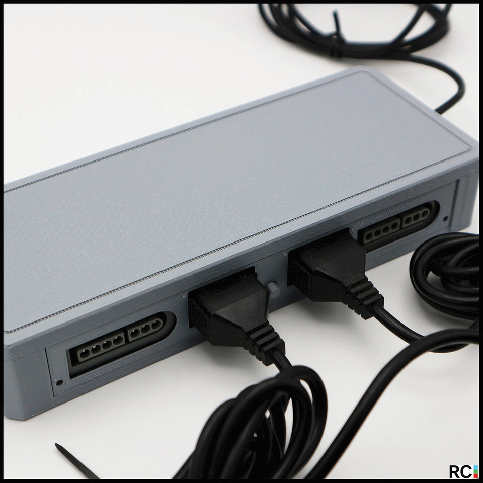 Super CTRLDock NES & SNES Interface In Grey enclosure
