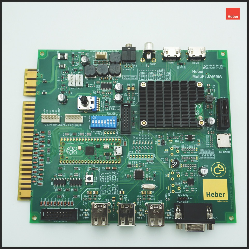 Heber MultiPi JAMMA - Full Kit