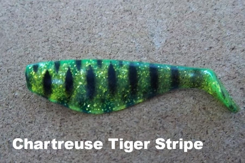Sassy Shad - 2 5/8" - 100 Pack - You Pick Colors - Shad Bodies