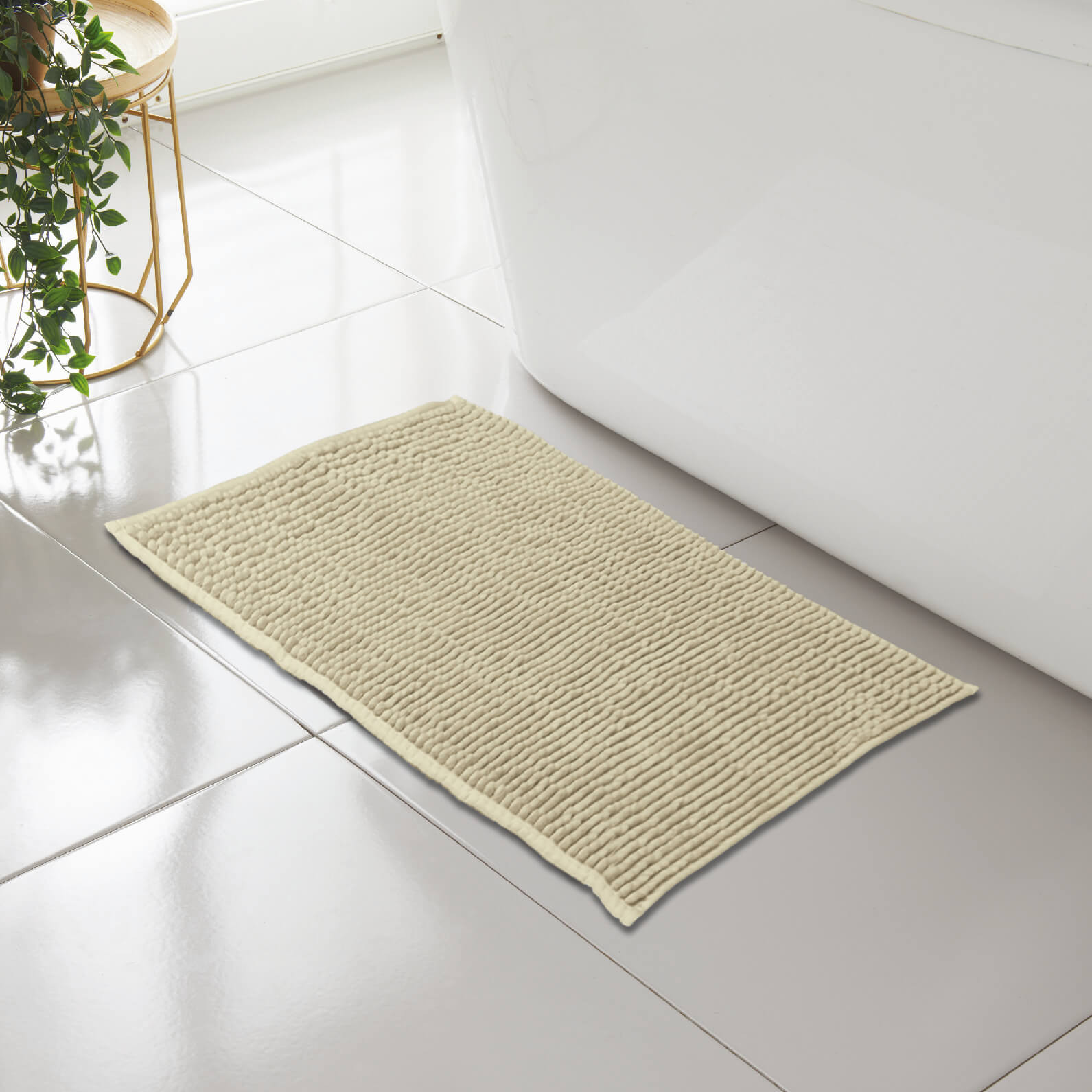 1000 GSM Chenille Microfibre Bath Mat - Absolute Home Textiles Ltd