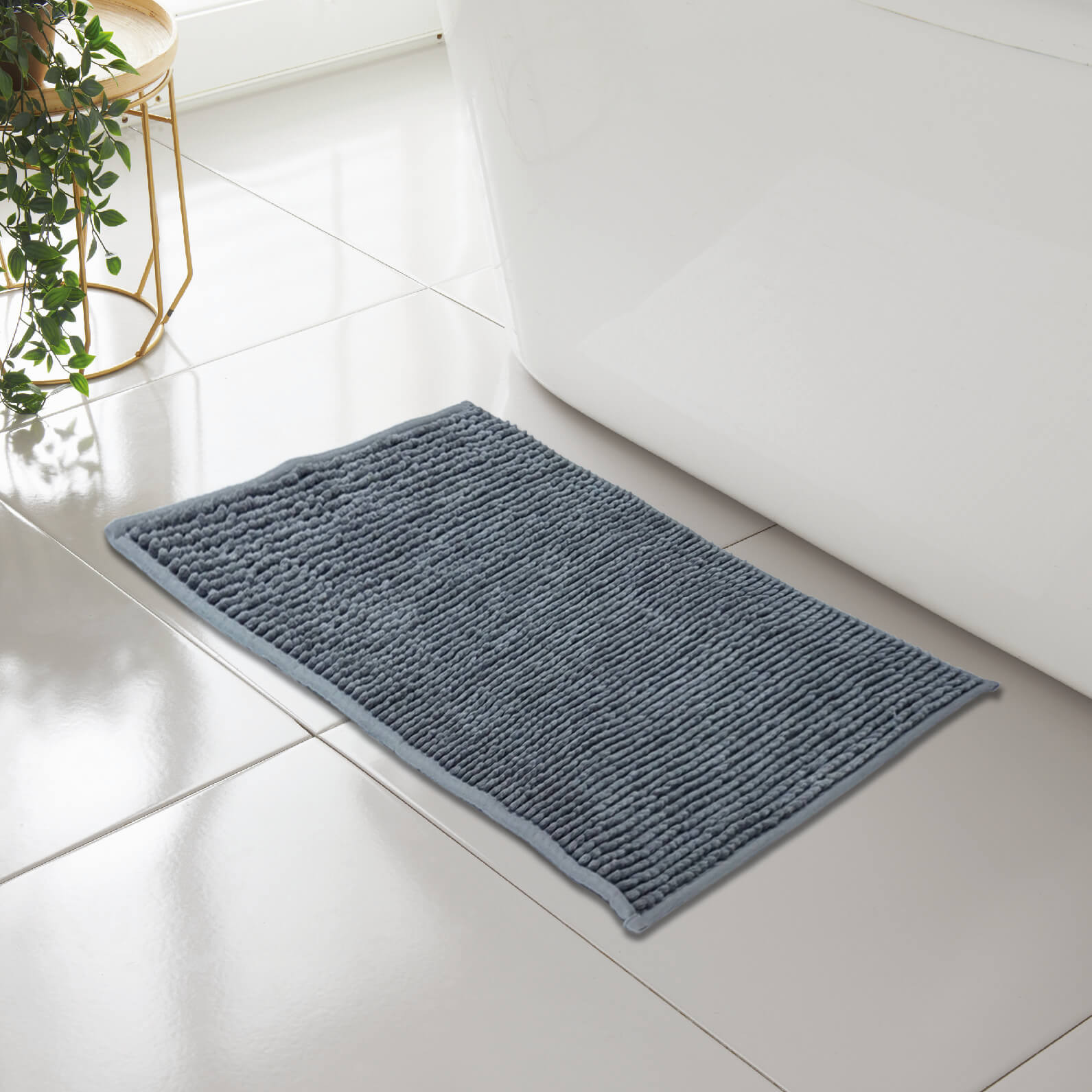 1000 GSM Chenille Microfibre Bath Mat - Absolute Home Textiles Ltd