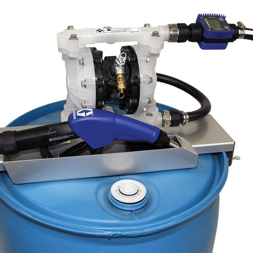GRACO 24V686 SD Blue Standard DEF Pump Package for Drum Dispensing with ...