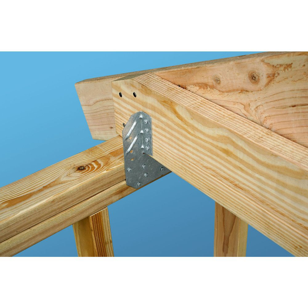 Simpson Strong-Tie H10A-2 - 18-Gauge Galvanized Hurricane Tie ...