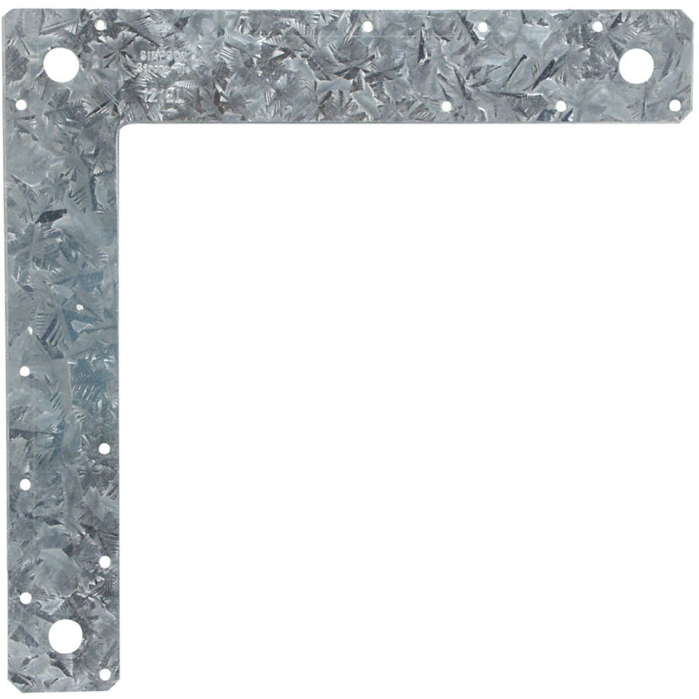 Simpson Strong-Tie 1212L - 12" x 12" 14-Gauge Galvanized L Strap ...