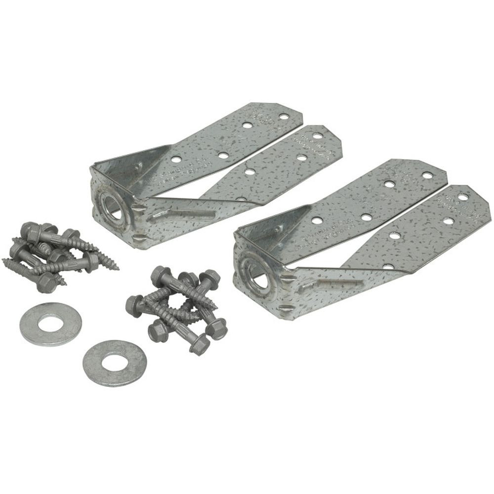 Simpson Strong-Tie DTT2Z-R2 - ZMAX Galvanized Deck Tension Tie for 2x w ...