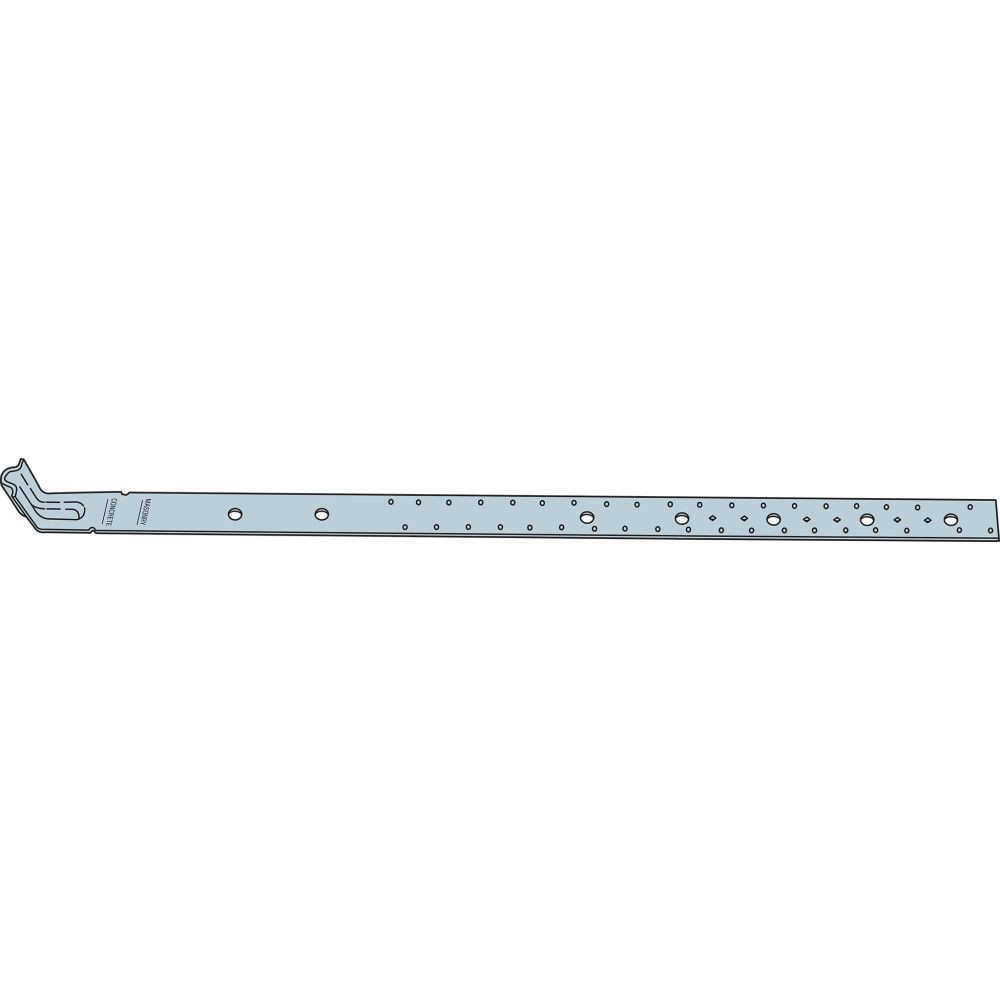 Simpson Strong-Tie PA68 - 70" 12-Gauge Galvanized Purlin Anchor ...