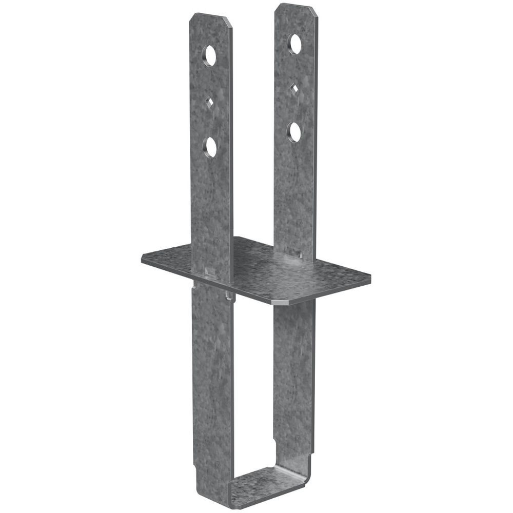 Simpson Strong-Tie CB48 - Galvanized Column Base for 4x8 | FastoolNow.com