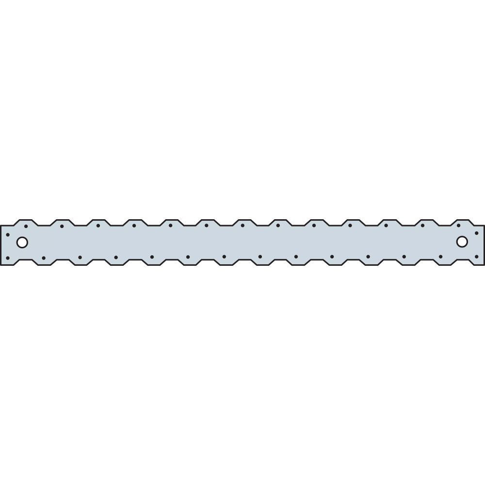 Simpson Strong-Tie ST6224 - 23-5/16" 16-Gauge Galvanized Strap Tie ...