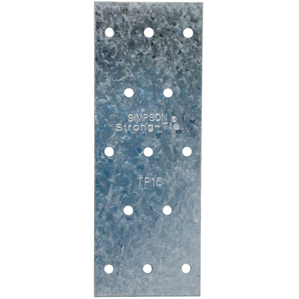 Simpson Strong-Tie TP15 - 1-13/16" x 5" 20-Gauge Galvanized Tie Plate ...