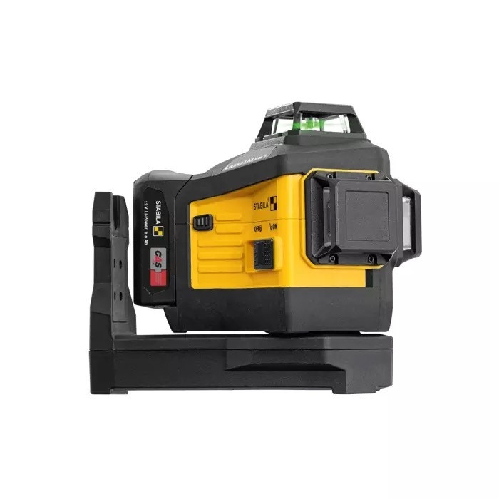 STABILA 03420 - LAX600G Green Beam 3 Plane x 360° Laser 7-Piece Kit