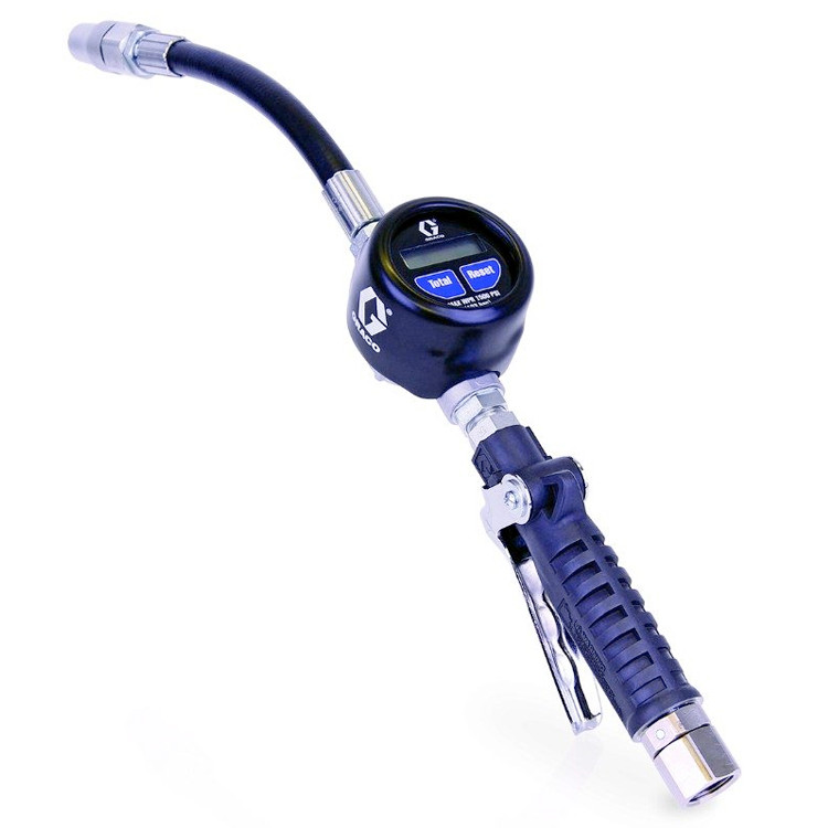 GRACO 25C918 EM20 Electronic Meter w/Flexible Extension, 3/4 inch, NPT ...