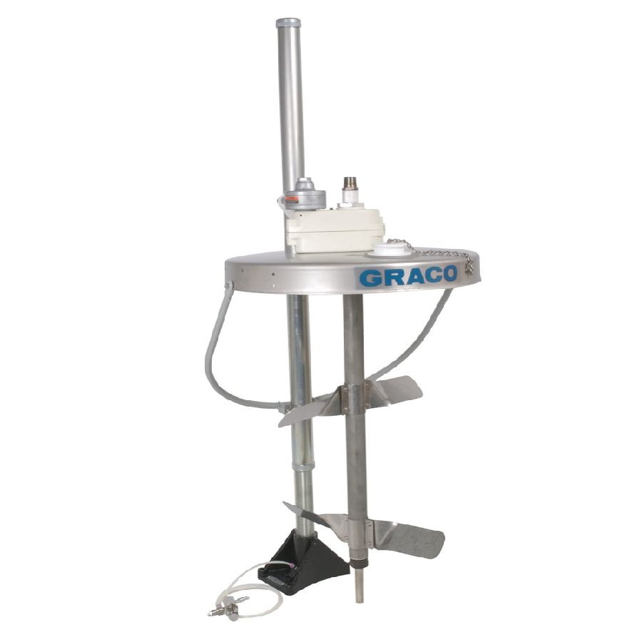 GRACO 231414 Heavy Duty Back-Geared Drum Agitator w/Elevator ...