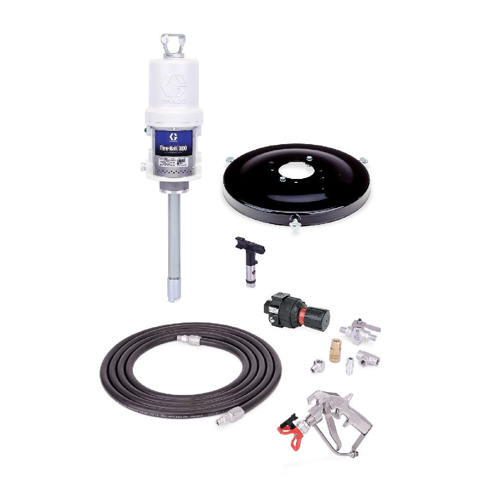 GRACO 222077 Fire-Ball 300 151 13" Length Undercoating Package (35 lbs ...