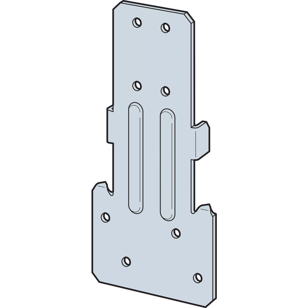 Simpson Strong-Tie RSP4 - 4-1/2" Galvanized Reversible Stud-Plate Tie ...