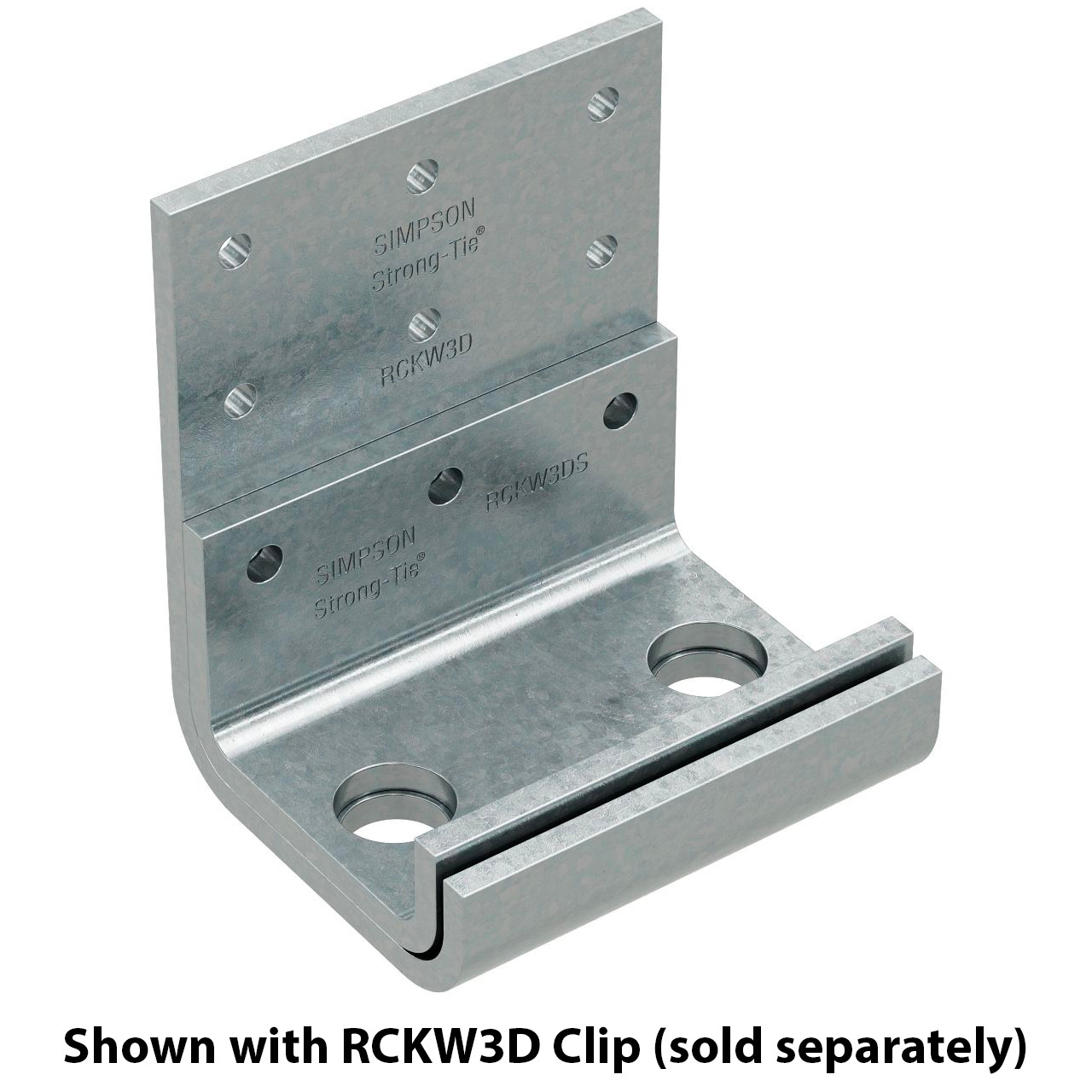 Simpson Strong-Tie RCKW3DS-R10 - 3" Kneewall Connector Stiffener, 2 ...