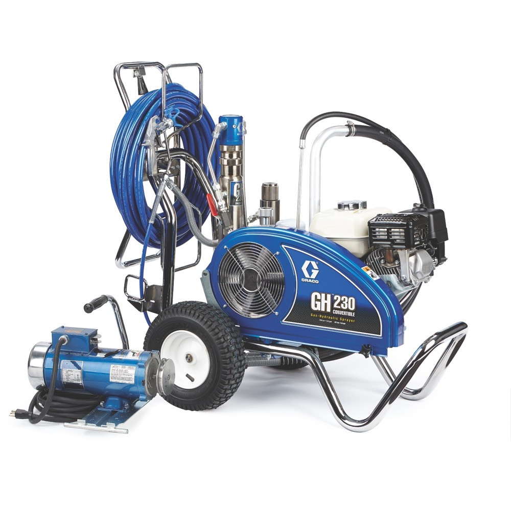 GRACO 24W933 GH 230 Convertible ProContractor Series Gas Hydraulic ...