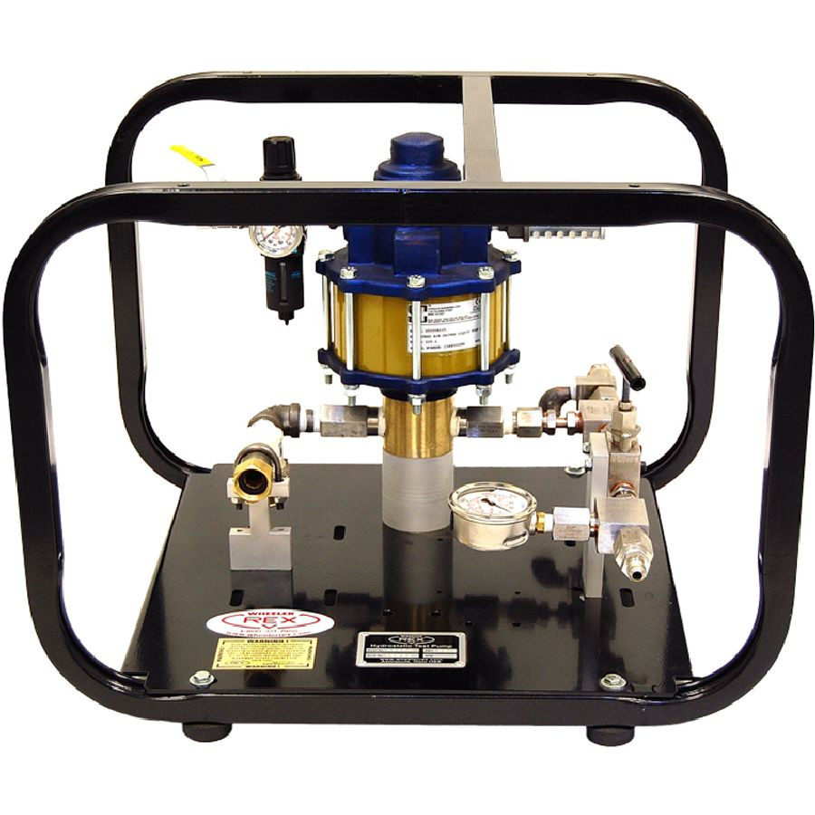 WHEELER-REX 32450 Pneumatic Hydrostatic Test Pump, 10,000psi ...