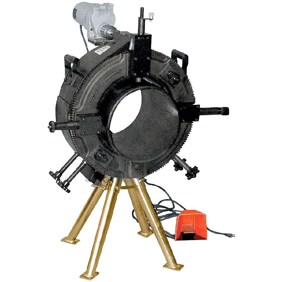 WHEELER-REX 8412 Orbital Pipe Cutter, Cut Bevel Steel 4"-12 ...