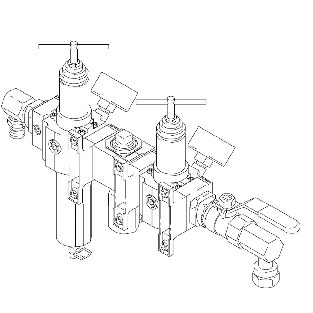 GRACO 238939 - Air Filter/Regulator Kit for President & Monark Cart ...