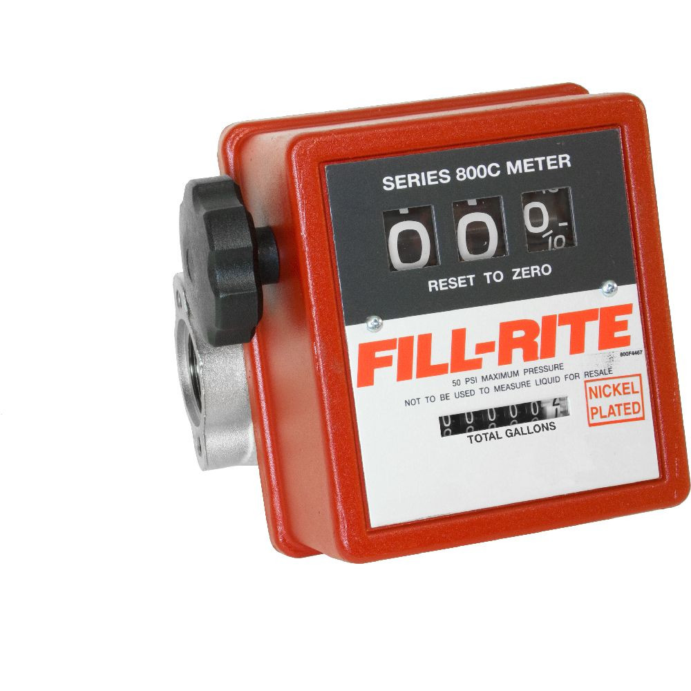 FILL-RITE 807CN1 - 5-20 GPM 3-Digit Mechanical Fuel Transfer Meter