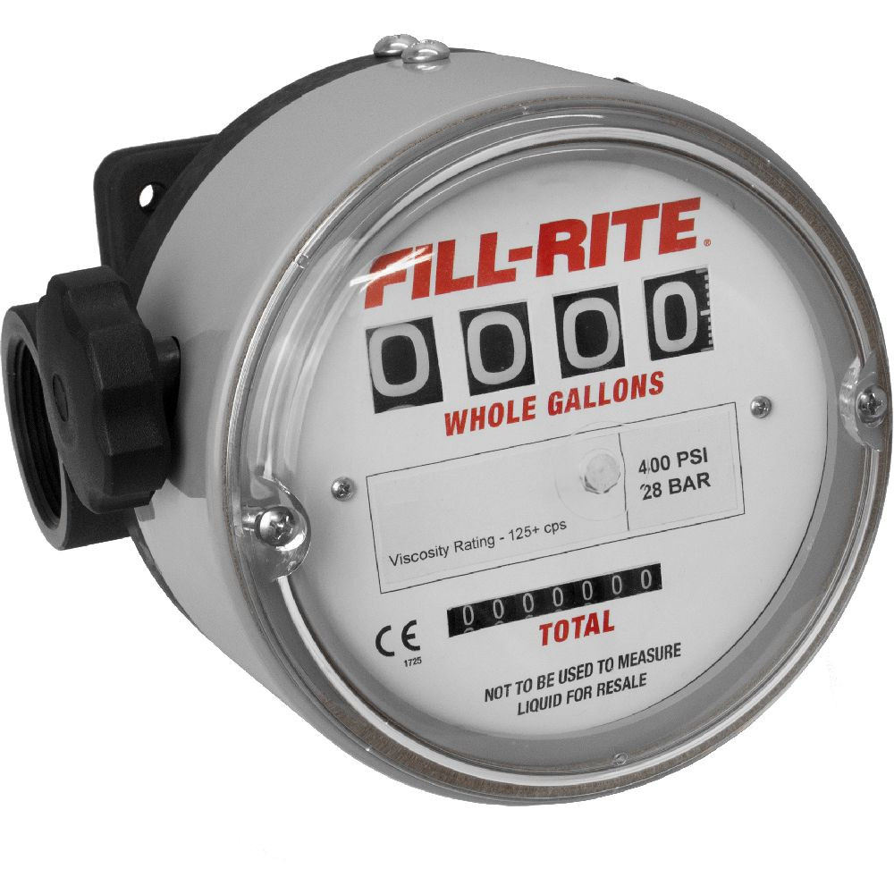 FILL-RITE TN760AN1CAB1GAF - 0.8-10 GPM 4-Digit Mechanical Fuel Transfer ...