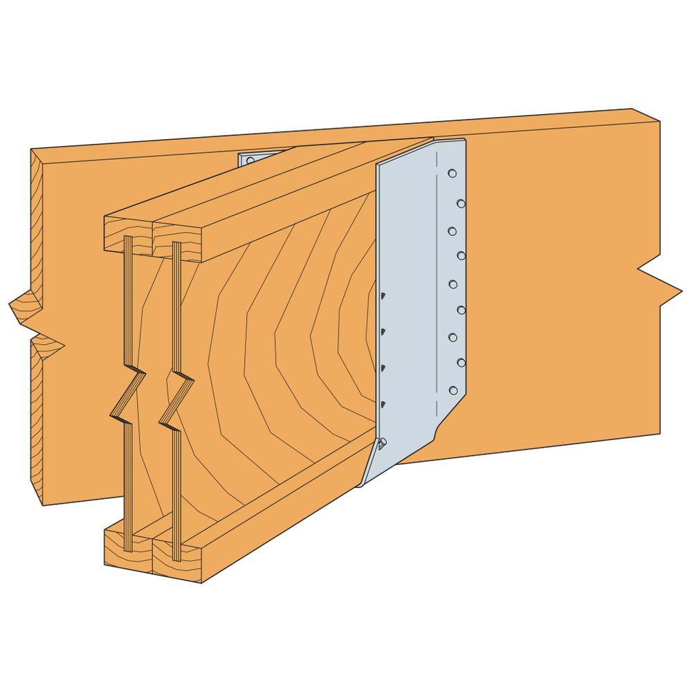 Simpson Strong-Tie HSUL4.75/14 - Joist Hanger Skewed Left
