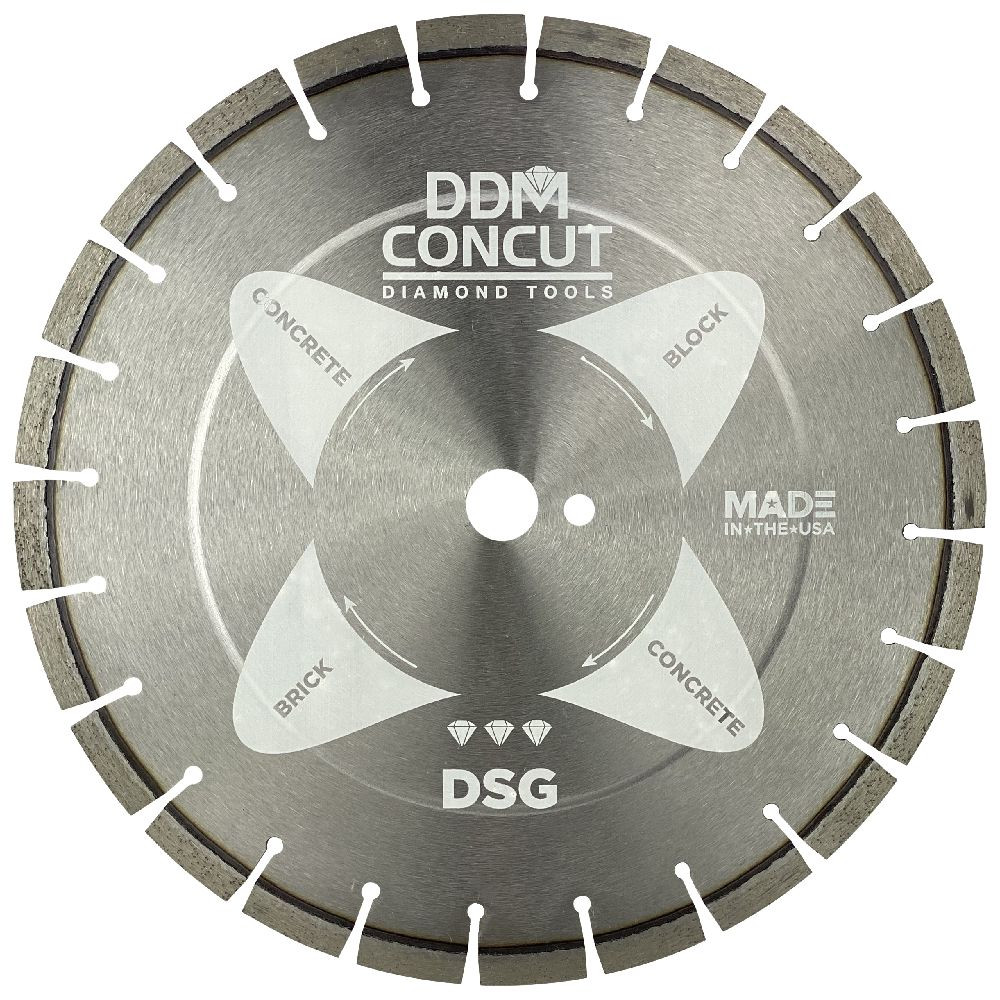 DDM Concut DSG20125 20" x .125 x 1" Multipurpose Wet/Dry