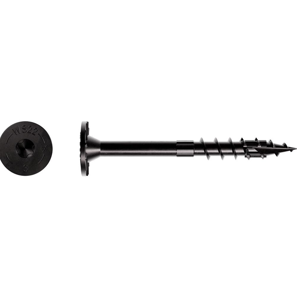 Simpson Strong-Tie SDWS22300DBB-RP1 3" x .220 Black Timber Screw ...