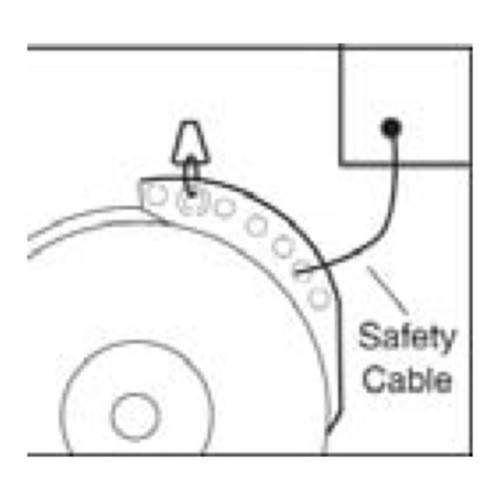Reelcraft 600603 1ft, Tool Balancer, Safety Chain | FastoolNow.com