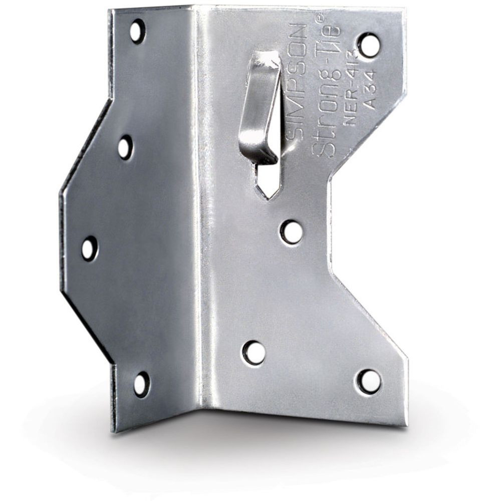 Simpson Strong-Tie A34 1-7/16" X 2-1/2" Framing Angle, 18ga Wood ...