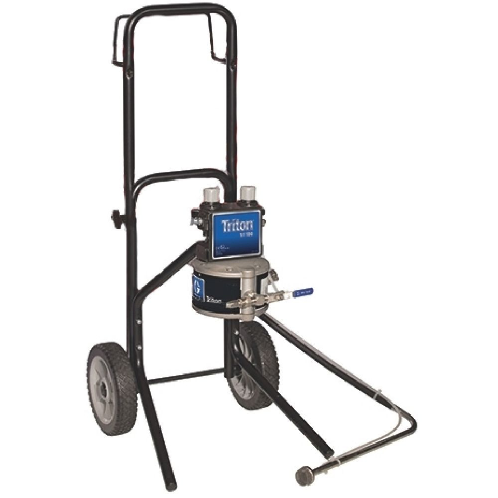 GRACO 233480 Triton Aluminum Pump Package, Cart Mount w/Suction Hose ...