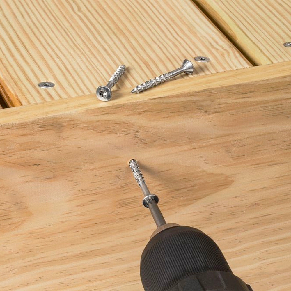 Simpson Strong-Tie S12250WP5 #12 x 2-1/2" 305SS DWP Wood Screws T-27 ...