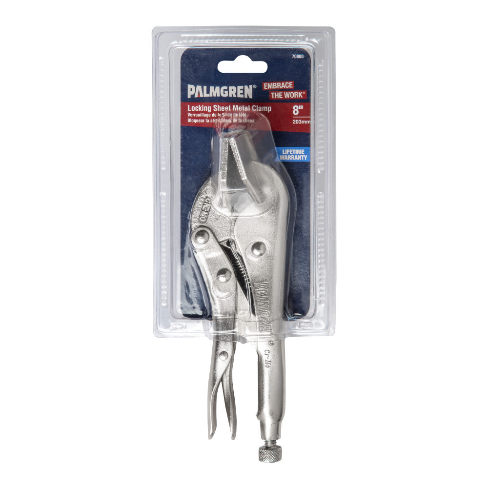 CH Hanson 70800 8" Locking Sheet Metal Clamp | FastoolNow.com