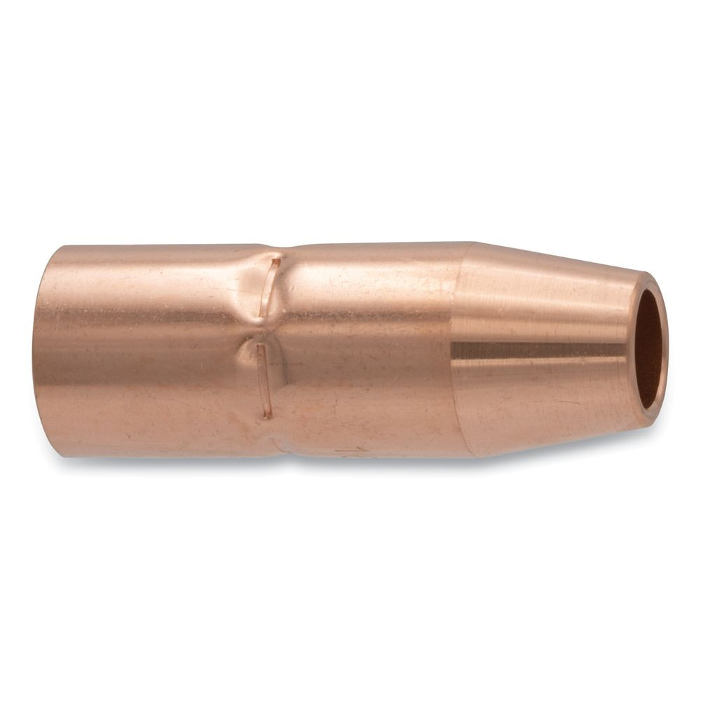 BEST WELDS 169-724 MIG Gun Nozzle, 1/2" Bore, 1/8" Recess, Miller Style ...