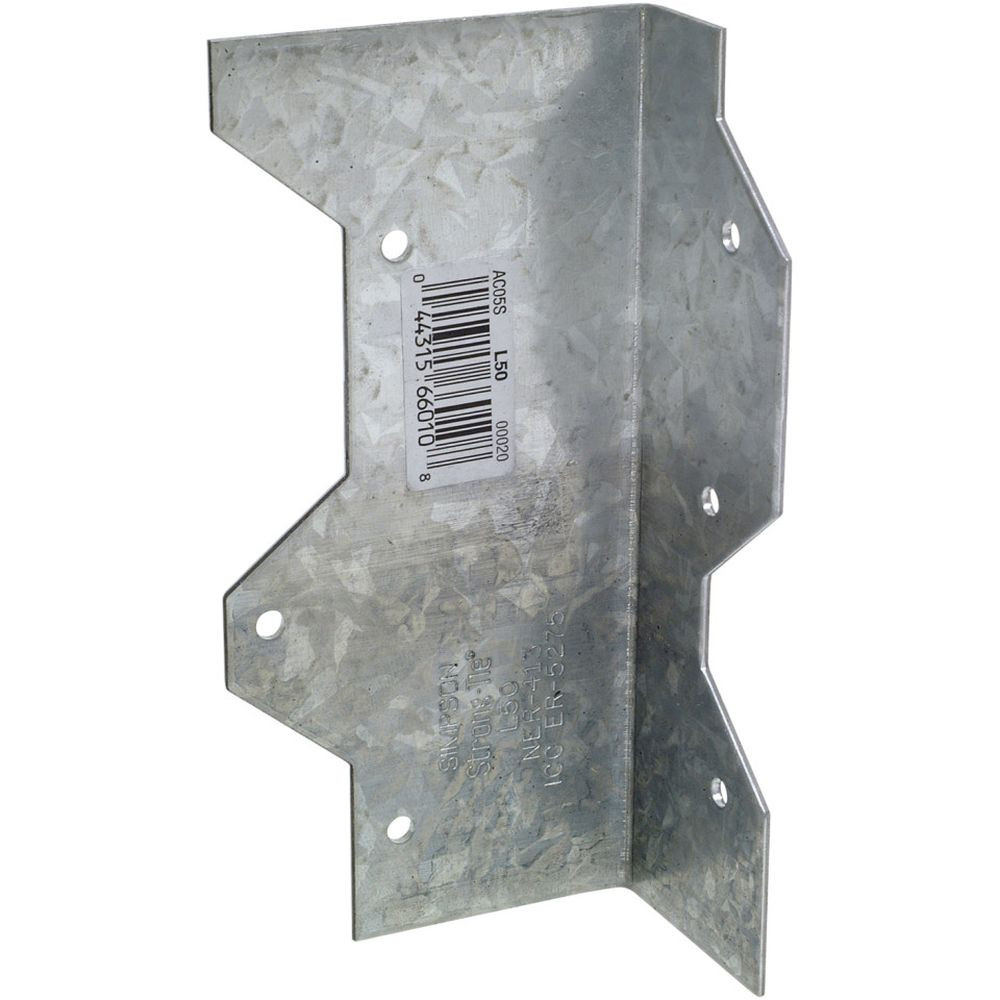 Simpson Strong-Tie L50 5" 90 Degree Utility Clips 16 gauge | FastoolNow.com