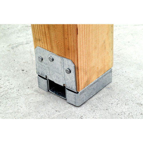 Simpson Strong-Tie ABA66Z - ZMAX Galvanized Adjustable Standoff Post ...