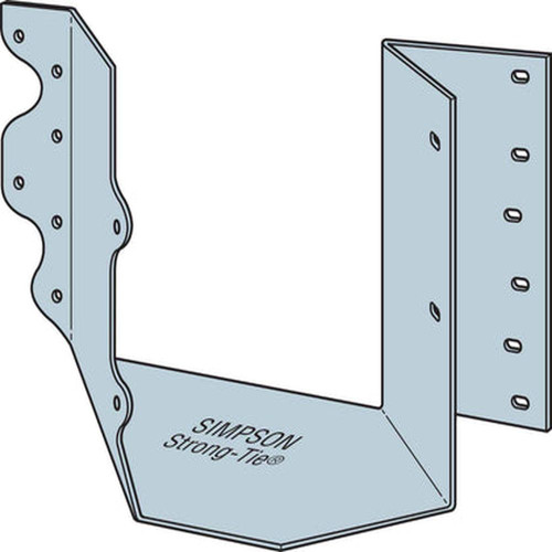 Simpson Strong-Tie HSUR26-2 - Double Joist Hanger Skewed Right, Galvanized