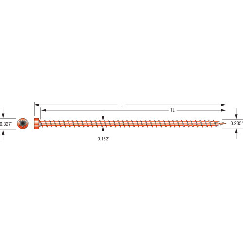 Simpson Strong-Tie SDWC15600B-KT 6" Structural Screws for Truss ...