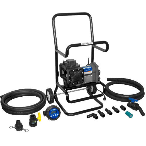 FILL-RITE SS445BX700 - 12V Chemical Transfer Pump w/ Meter & Suction Pipe